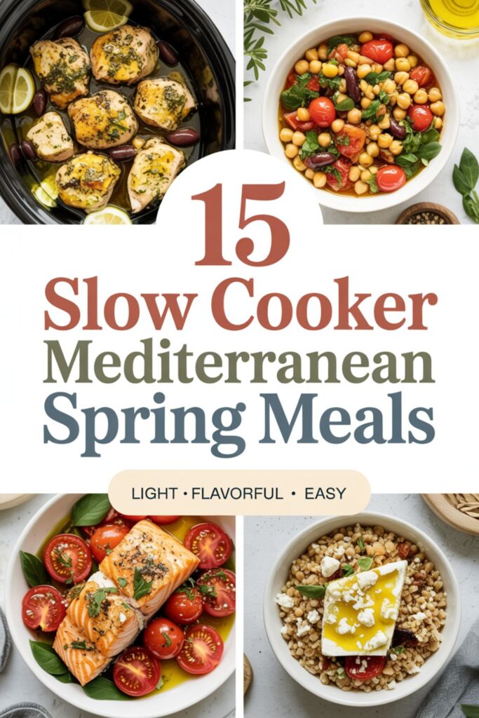 15 Slow Cooker Mediterranean Meals For Spring
